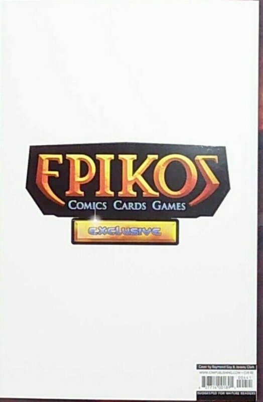 Tmnt #100 Signed by Jeremy Clark Trade Epikos Store Exclusive Variant ...