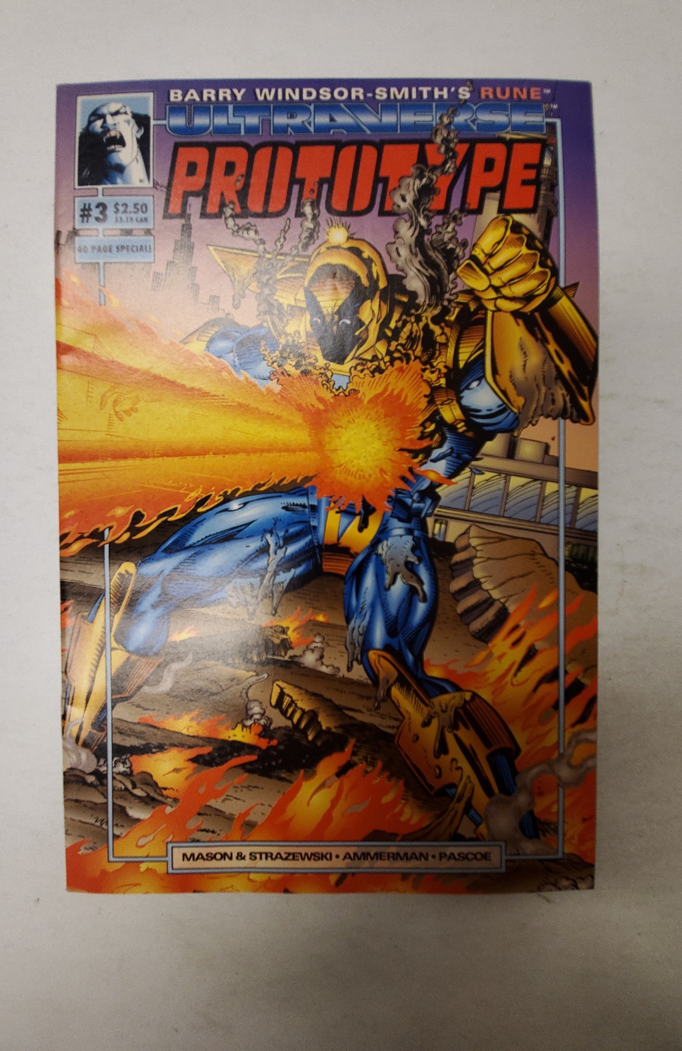 Prototype #3 (1993) NM Malibu Comic Book J719 | Comic Books - Modern ...