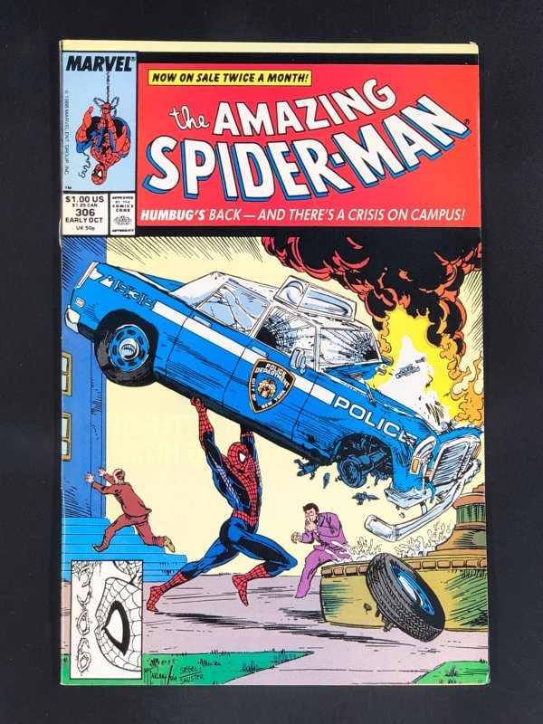 The Amazing Spider-Man #306 (1988) Cover Inspired by Action Comics #1 ...