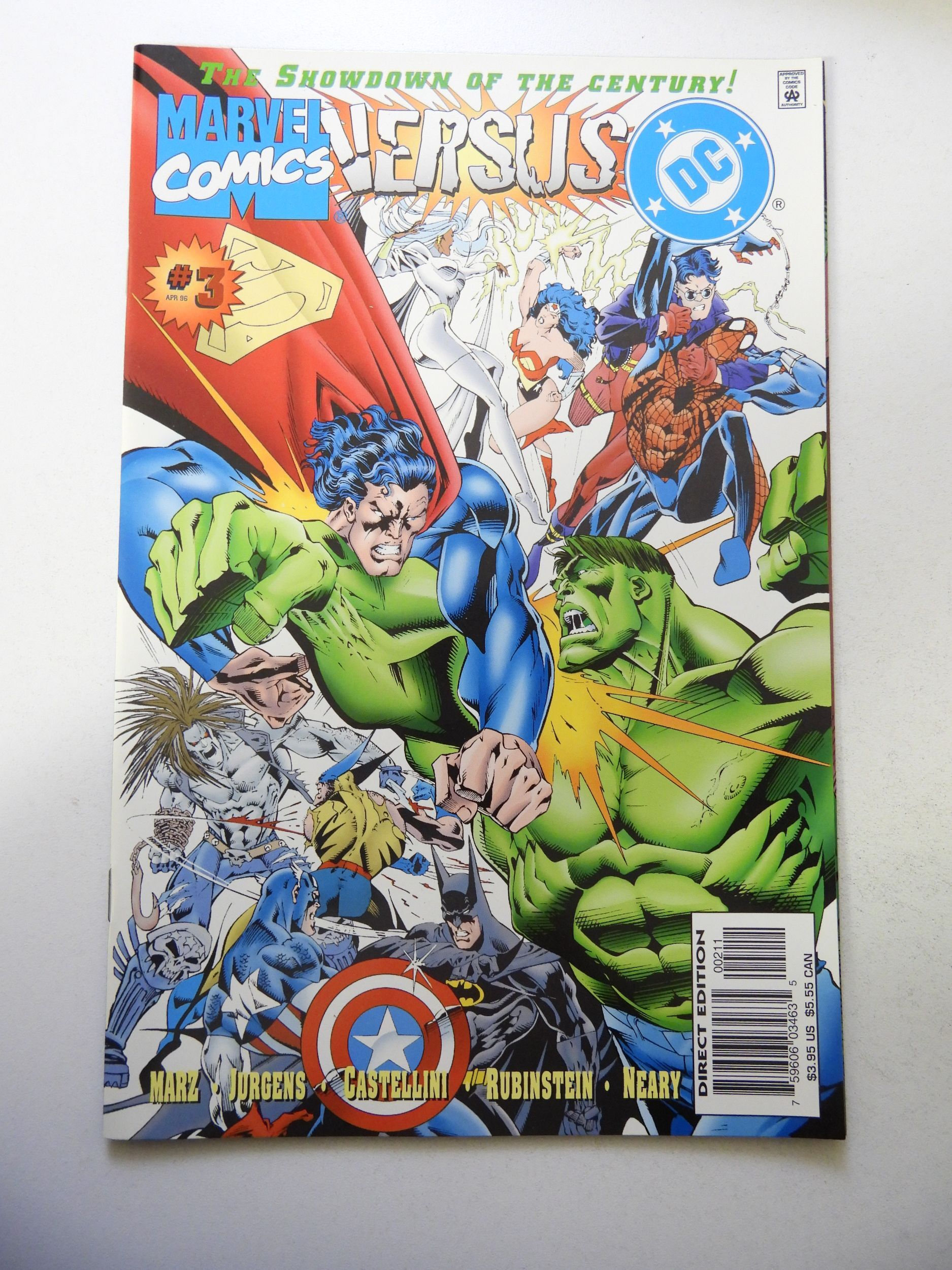 DC Versus Marvel/Marvel Versus DC #3 (1996) VF+ Condition | Comic Books ...