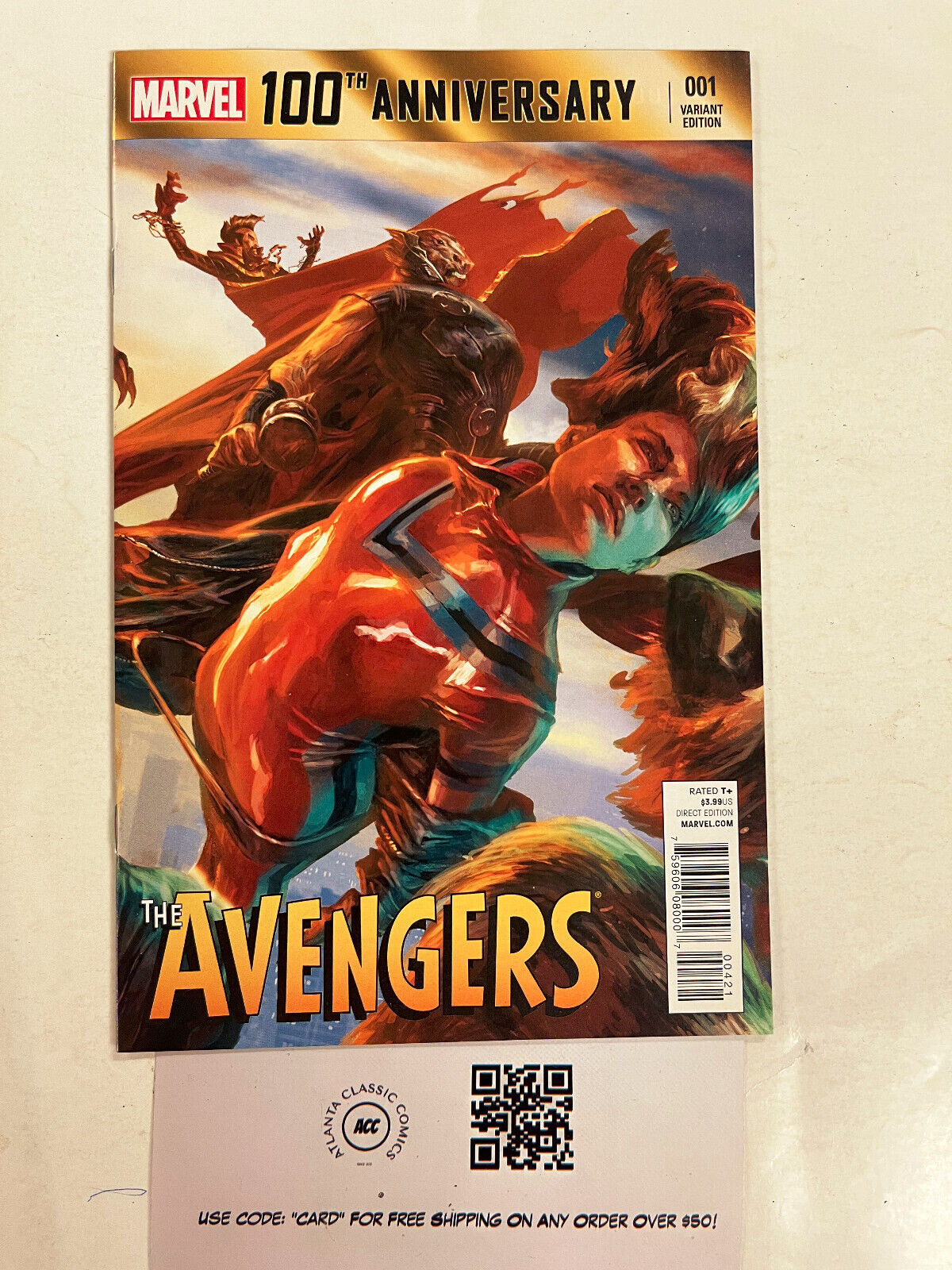 marvel 100th Anniversary Avengers #1 NM DC Comic Book Thor Hulk X-Men 4 ...