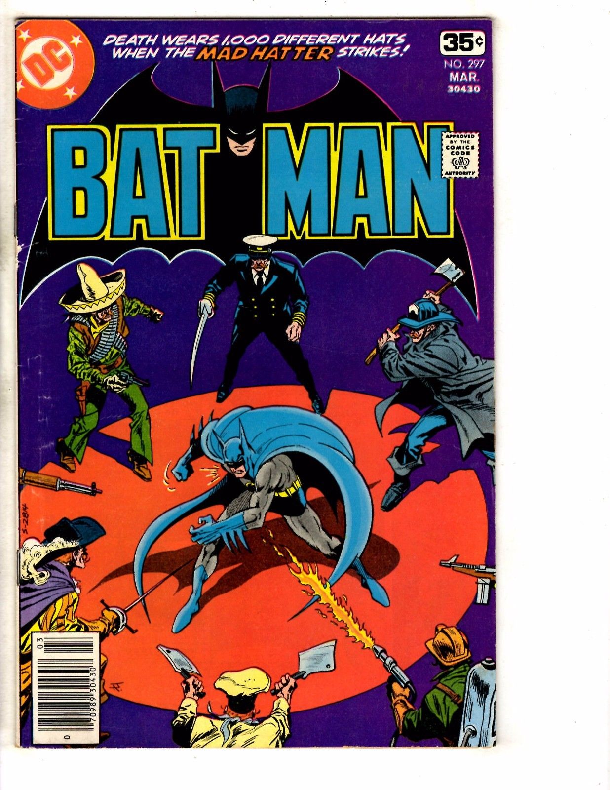 Batman # 297 FN DC Comic Book Joker Robin Gotham Catwoman Batgirl Ivy ...