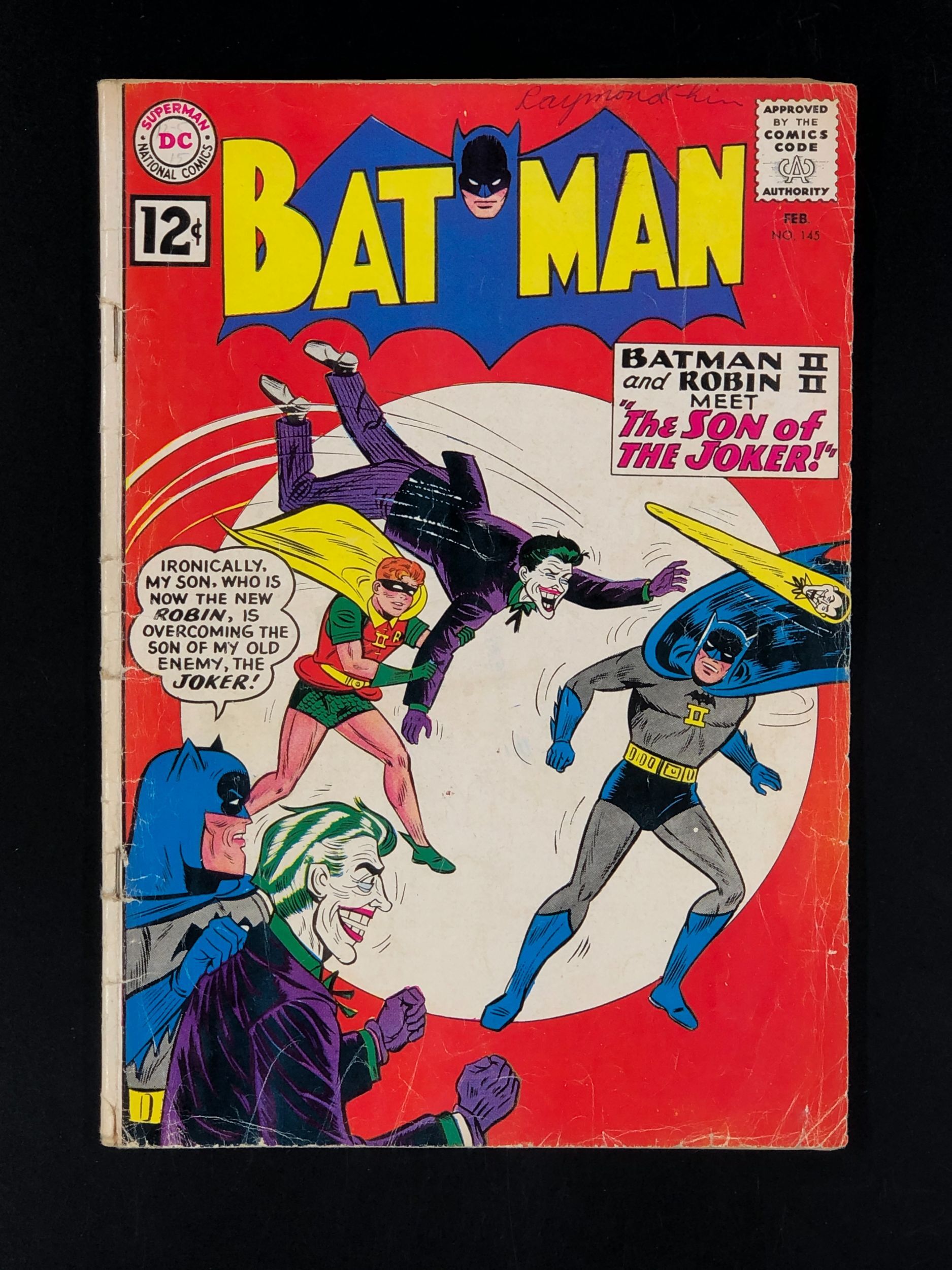 Batman #145 (1962) VG+ Joker Cover | Comic Books - Silver Age, DC ...