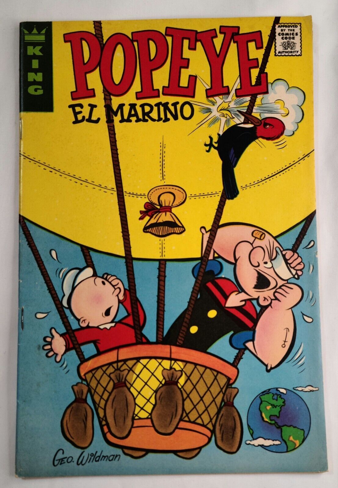 Popeye the Sailorman-El Marino (Bilingual-English/Spanish) 1974 King ...