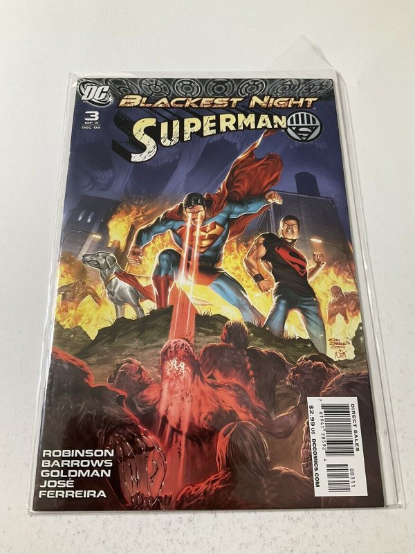 Superman 3 Nm Near Mint Blackest Night DC Comics | Comic Books - Modern ...