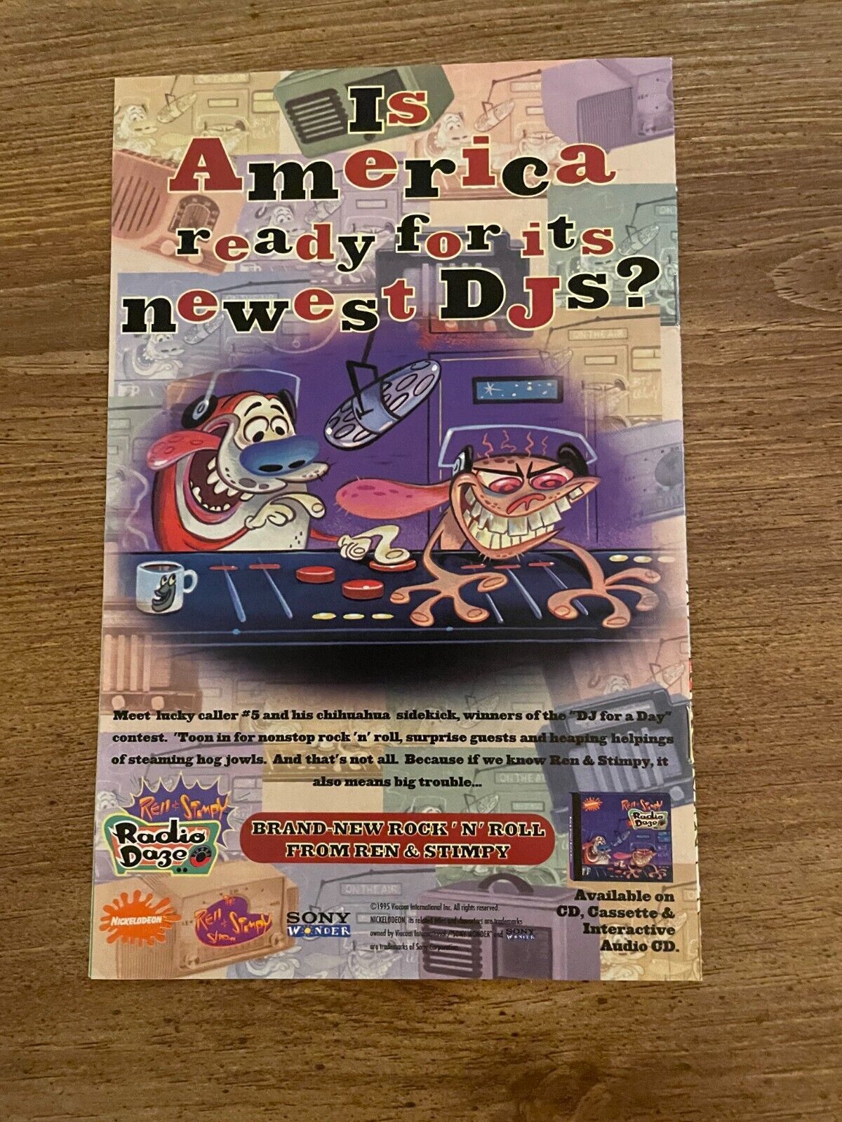 The Ren & Stimpy Show Comics # 1 NM Ashcan Marvel Comic Book Mini ...