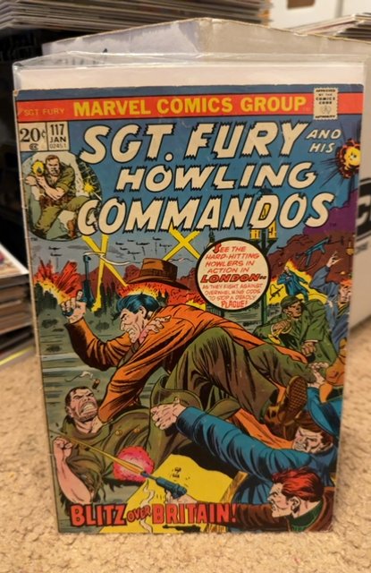 Sgt. Fury #117 (1974) | Comic Books - Bronze Age, Marvel, War / HipComic