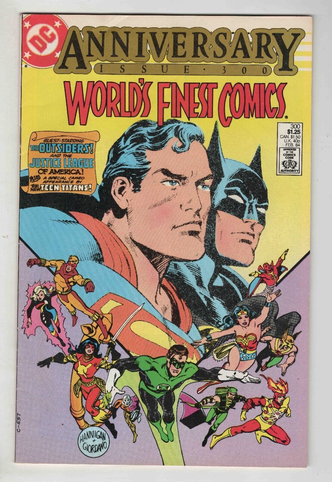 World's Finest Comics #300 VINTAGE 1984 DC Comics Superman Batman ...