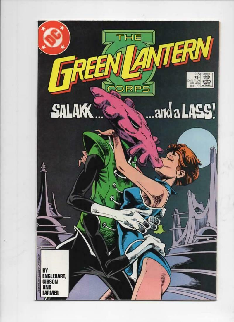 GREEN LANTERN #215, NM-, Salakk and a Lass, Corps, DC, 1960 1987 more ...