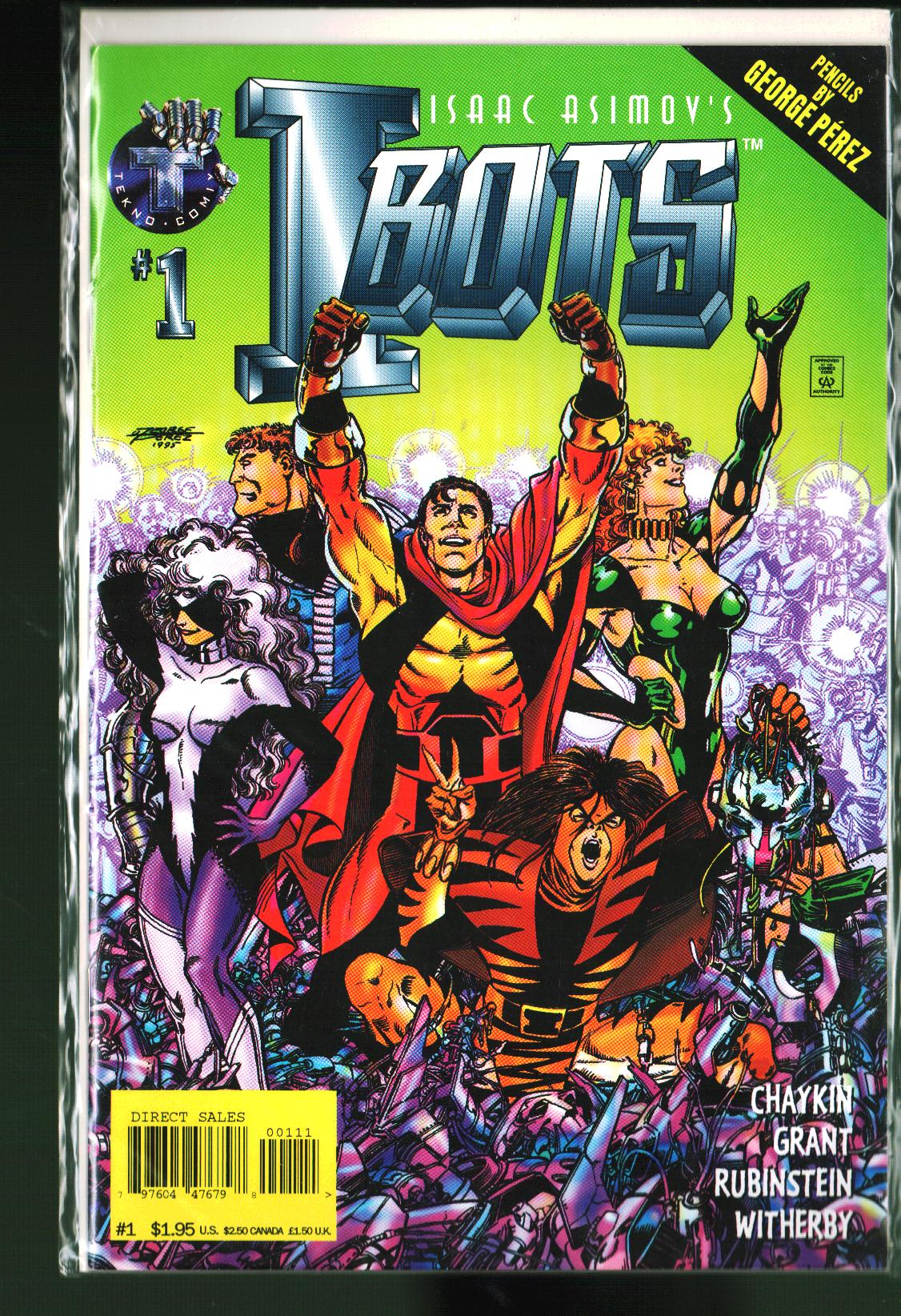 Isaac Asimov's I-Bots #1 (1995) | Comic Books - Modern Age, Superhero ...