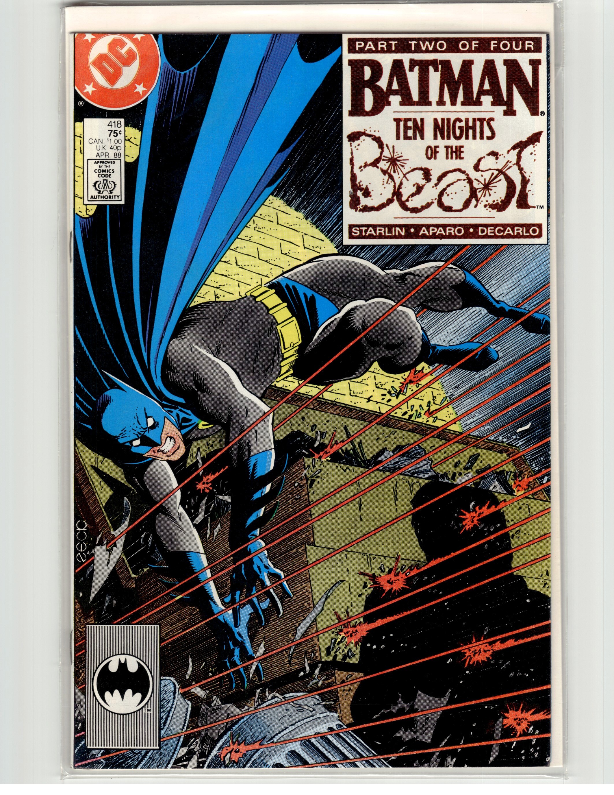 Batman #418 (1988) Batman | Comic Books - Copper Age, DC Comics, Batman ...