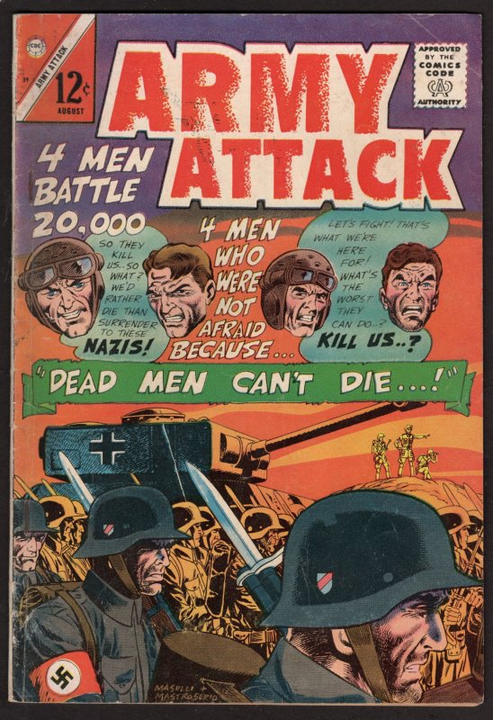 Army Attack #39 (1965) | Comic Books - Silver Age, Charlton, War / HipComic