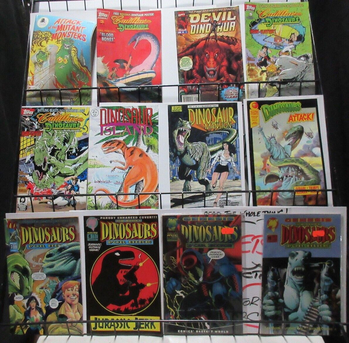 Dinosaurs Comic Sampler Lot | Comic Books - Modern Age / HipComic