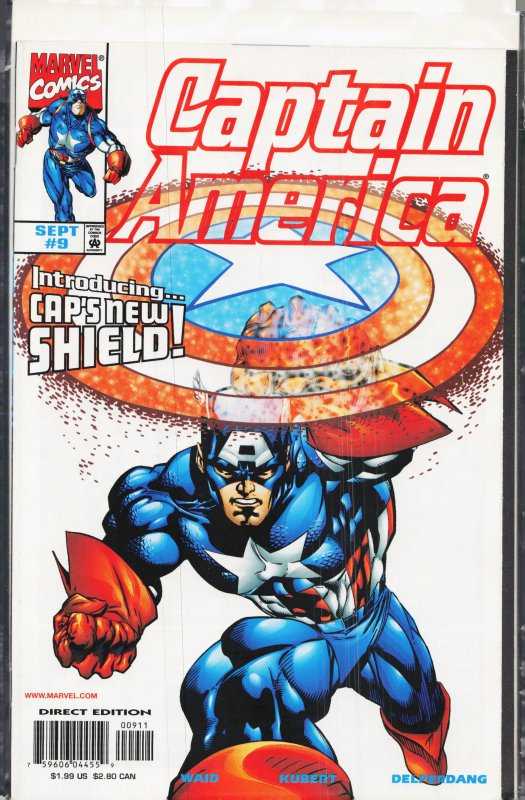 Captain America #9 (1998) Captain America | Comic Books - Modern Age ...