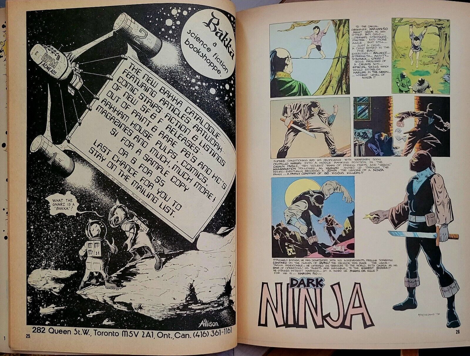 ORB Magazine #4 VG (1978) Horror! KEN Steacy / Gene DAY / Doug Martin ...