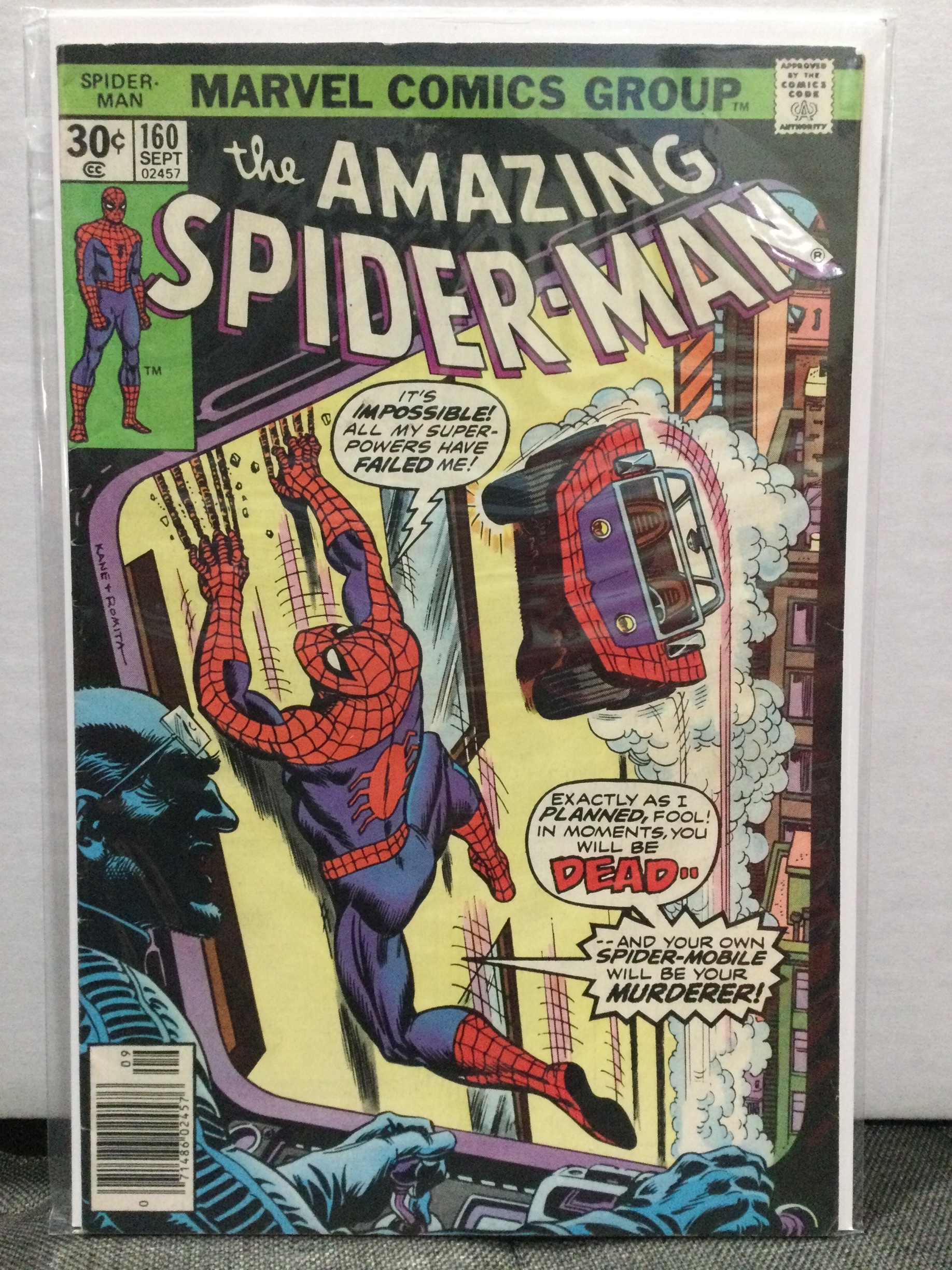The Amazing Spider-Man #160 (1976) | Comic Books - Bronze Age, Marvel ...