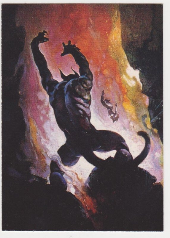 1991 Comic Images Frank Frazetta #63 Fire Demon | Comic Collectibles ...