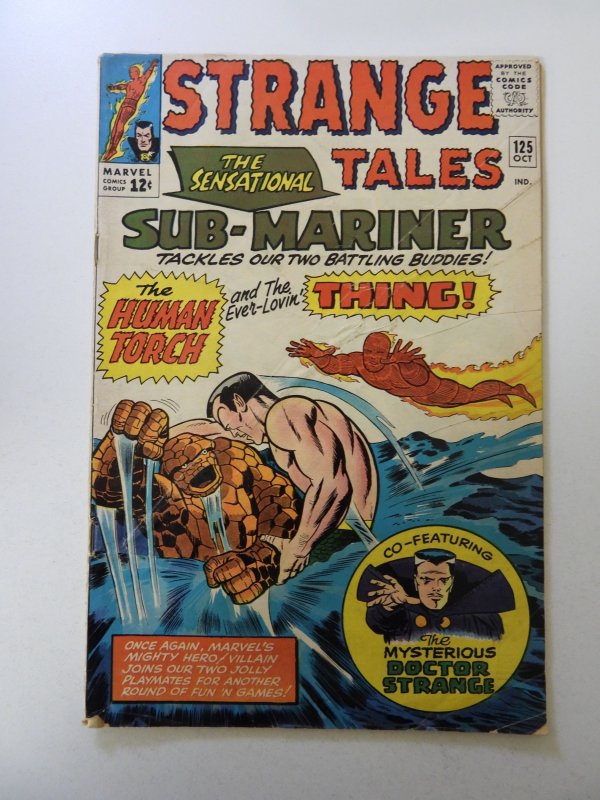 Strange Tales #125 (1964) GD/VG condition | Comic Books - Silver Age ... Strange Tales #125 (1964) GD/VG condition | Comic Books - Silver Age ...