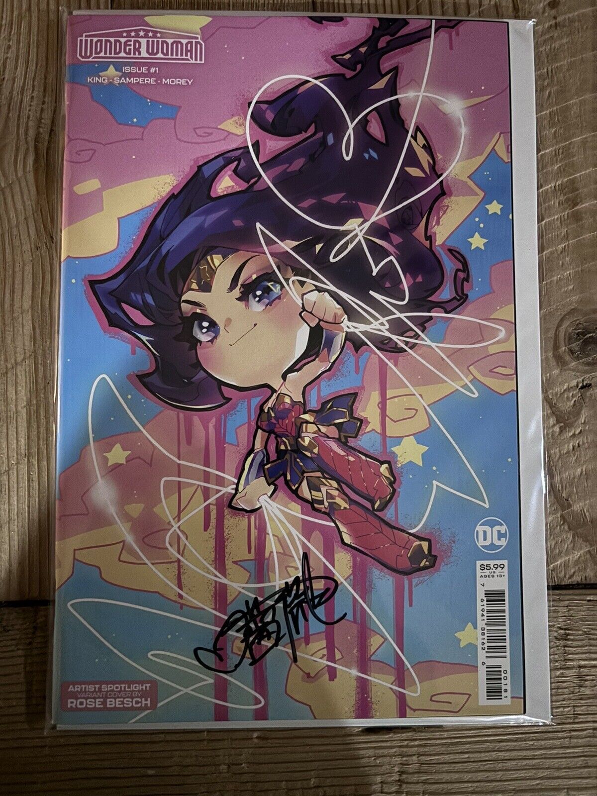 Wonder Woman #1 Signed By Rose Besch Variant | Comic Books - Modern Age ...