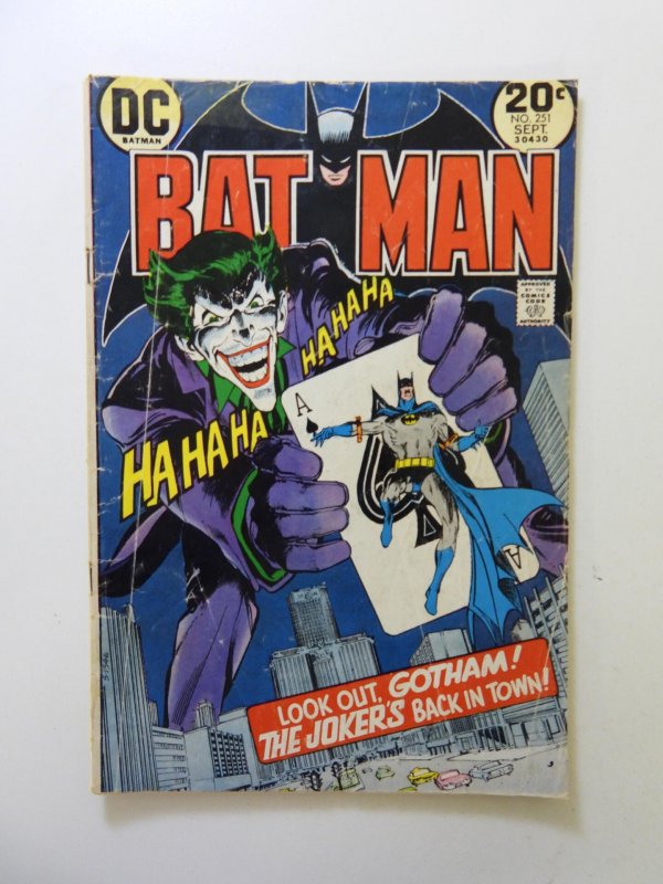 Batman #251 (1973) GD+ condition | Comic Books - Bronze Age, DC Comics ...
