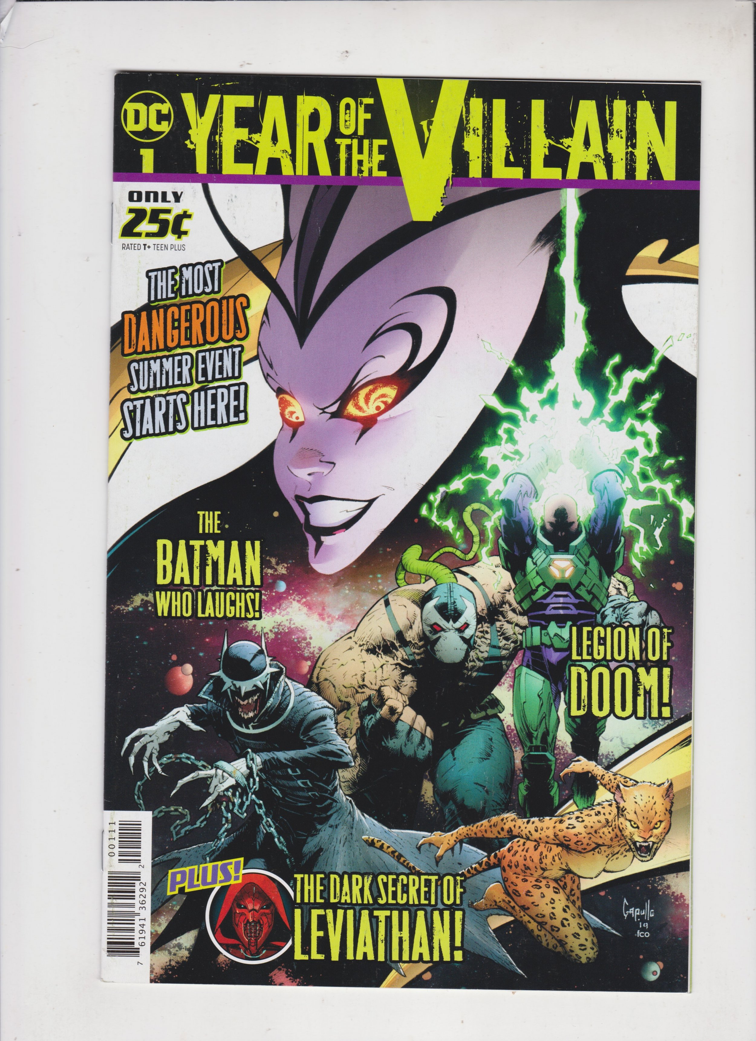DC's Year of the Villain Special Dragon's Lair Variant (2019) | Comic ...