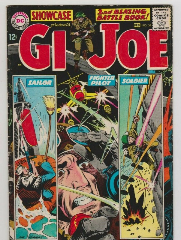Showcase Presents #54 G.I. JOE 1964 DC Comics JOE Kubert ART | Comic ...