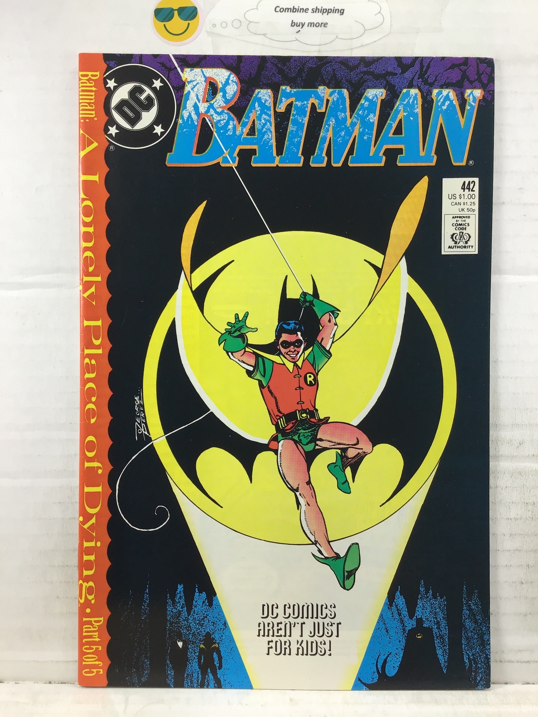 Batman #442 (1990) nm Key 1 st appearance of Tim Drake in classic robin ...