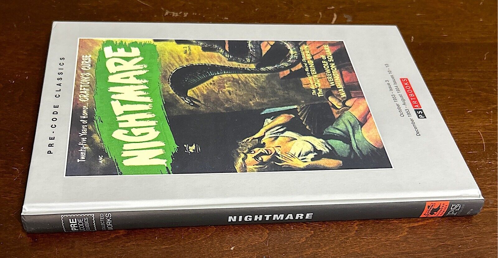 Pre-Code Classics Nightmare HC PS ARTBOOKS Golden Age Horror Reprints ...
