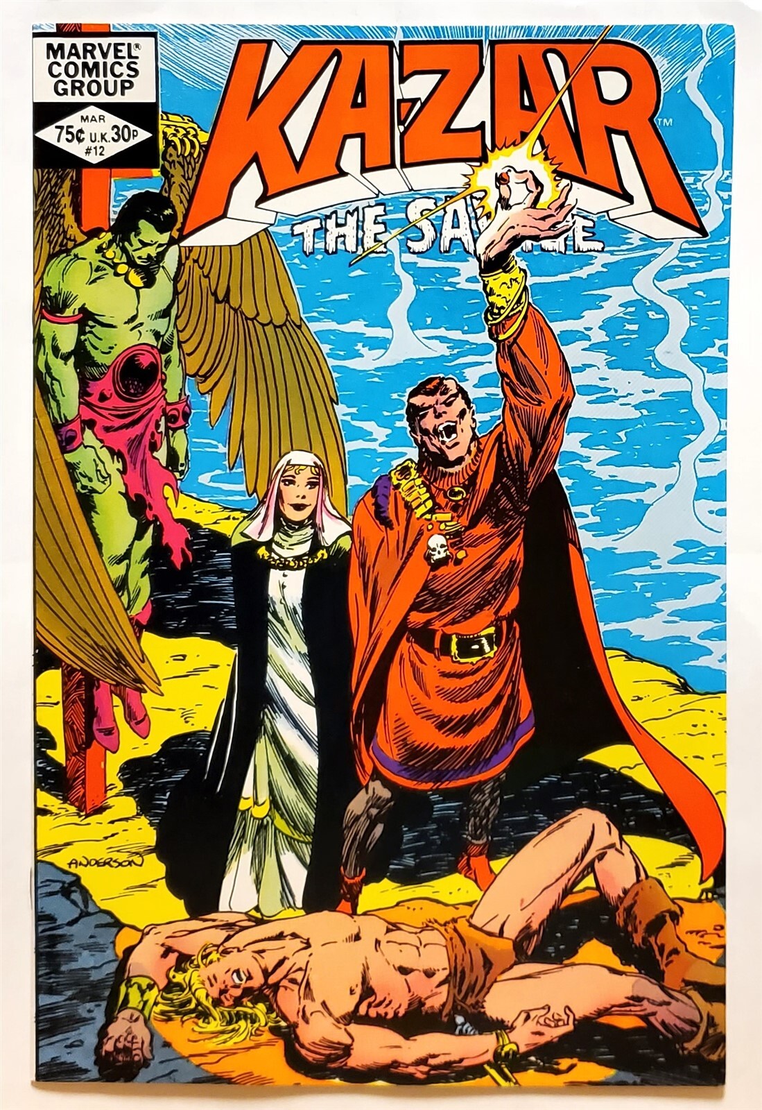 Ka-Zar the Savage #12 includes missing panel (March 1982, Marvel) 8.0 ...