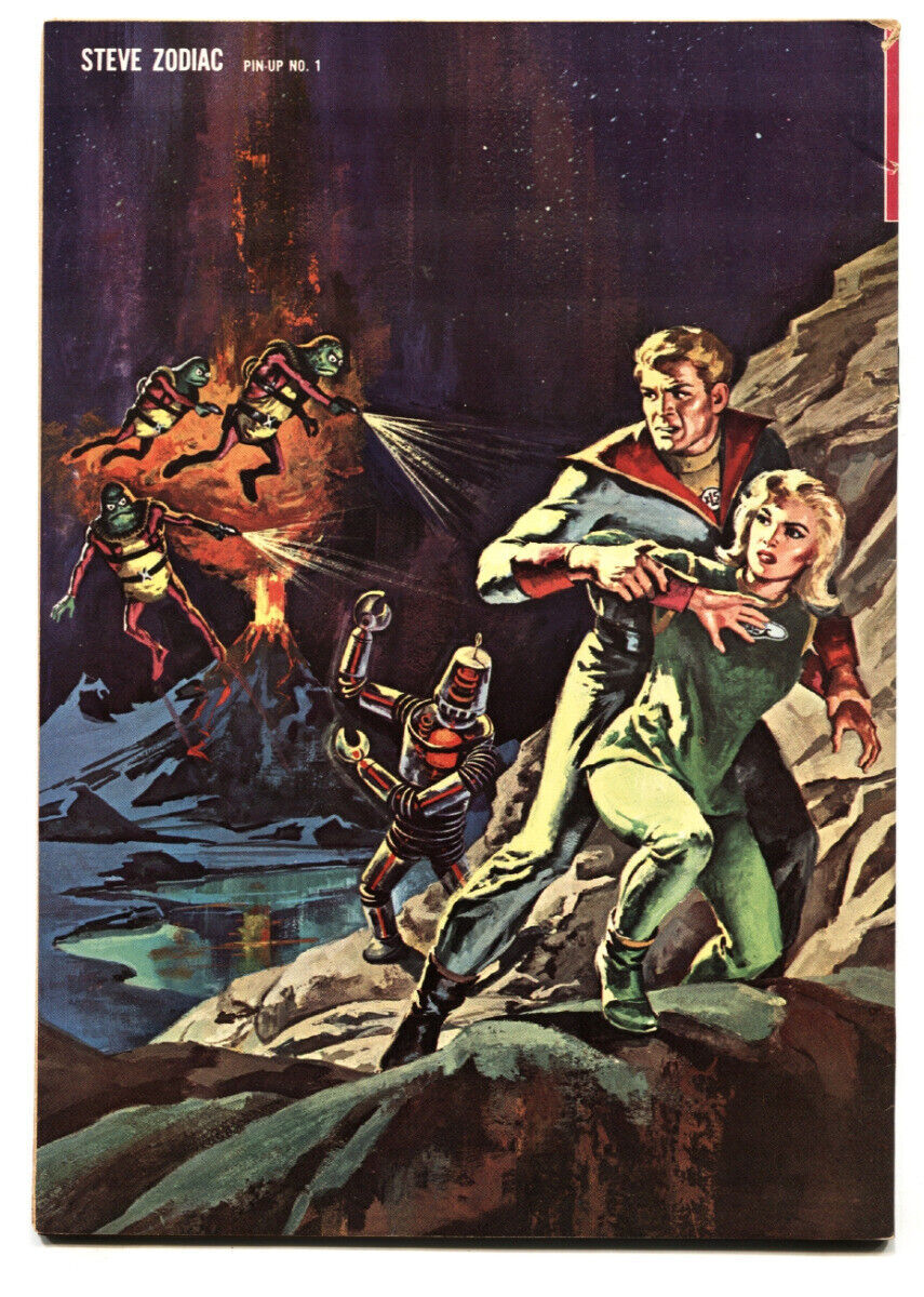 Steve Zodiac and the Fireball XL5 #1 1964- Dell comic book fn/vf ...