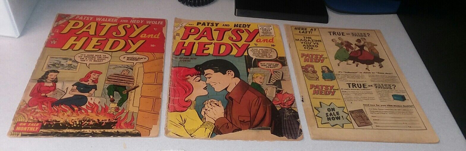 Patsy and hedy 24 43 Golden Age Atlas Comics lot run set marvel movie ...