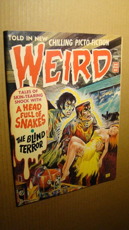 Weird 5 August 1973 *High Grade* Rare Eerie Publication Famous Monsters ...