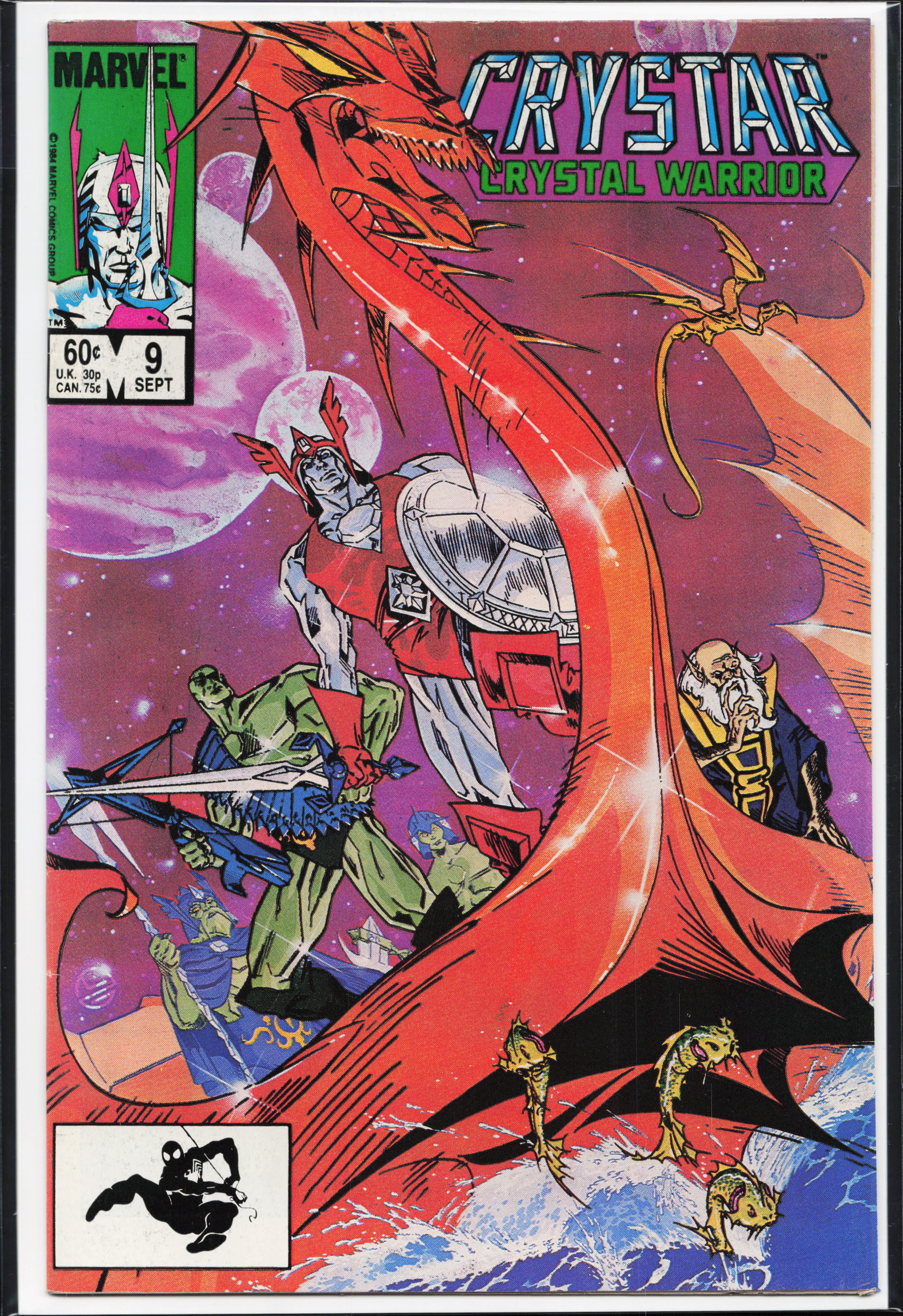 The Saga of Crystar, Crystal Warrior #9 Direct Edition (1984) Crystar ...