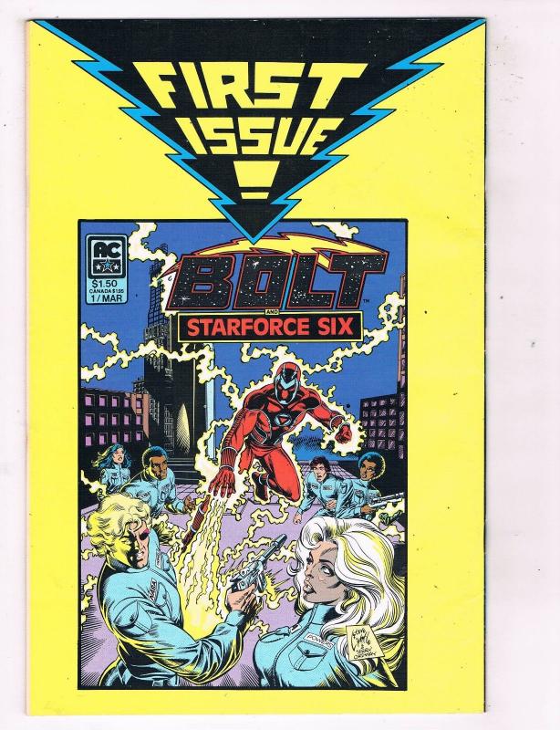 Captain Paragon #1 VF AC Comics Comic Book Jan 1983 DE47 AD33 | Comic ...