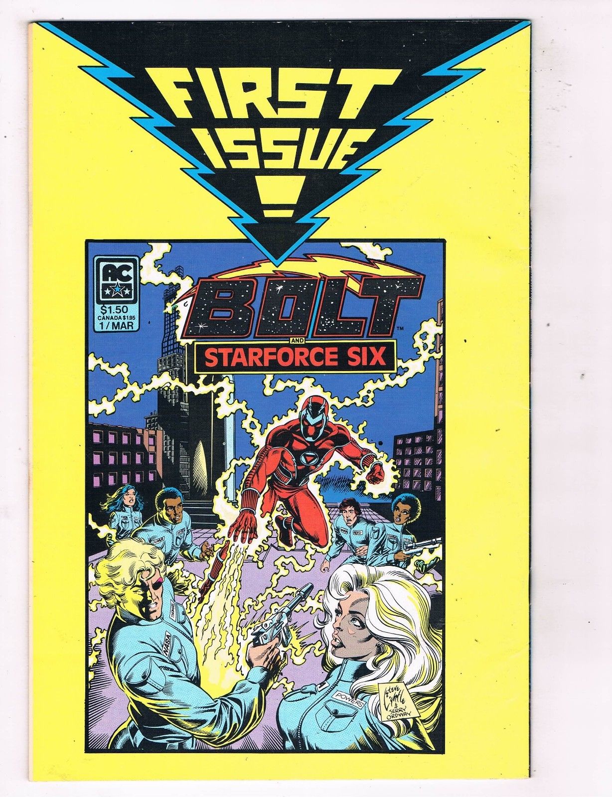 Captain Paragon #1 VF AC Comics Comic Book Jan 1983 DE47 AD33 | Comic ...