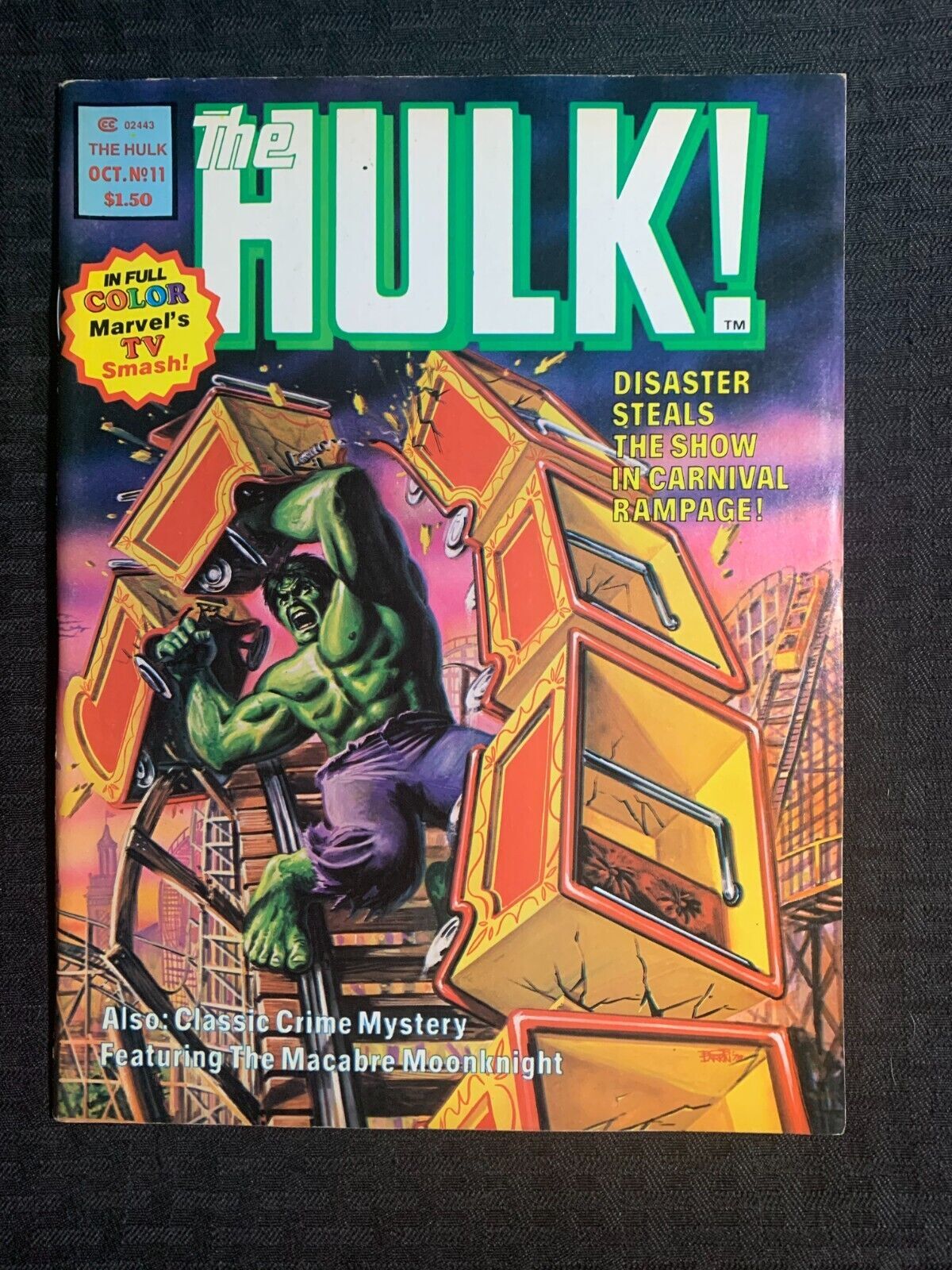 1978 THE HULK Magazine #11 FN+ 6.5 Ron Wilson / Gene Colan | Comic ...