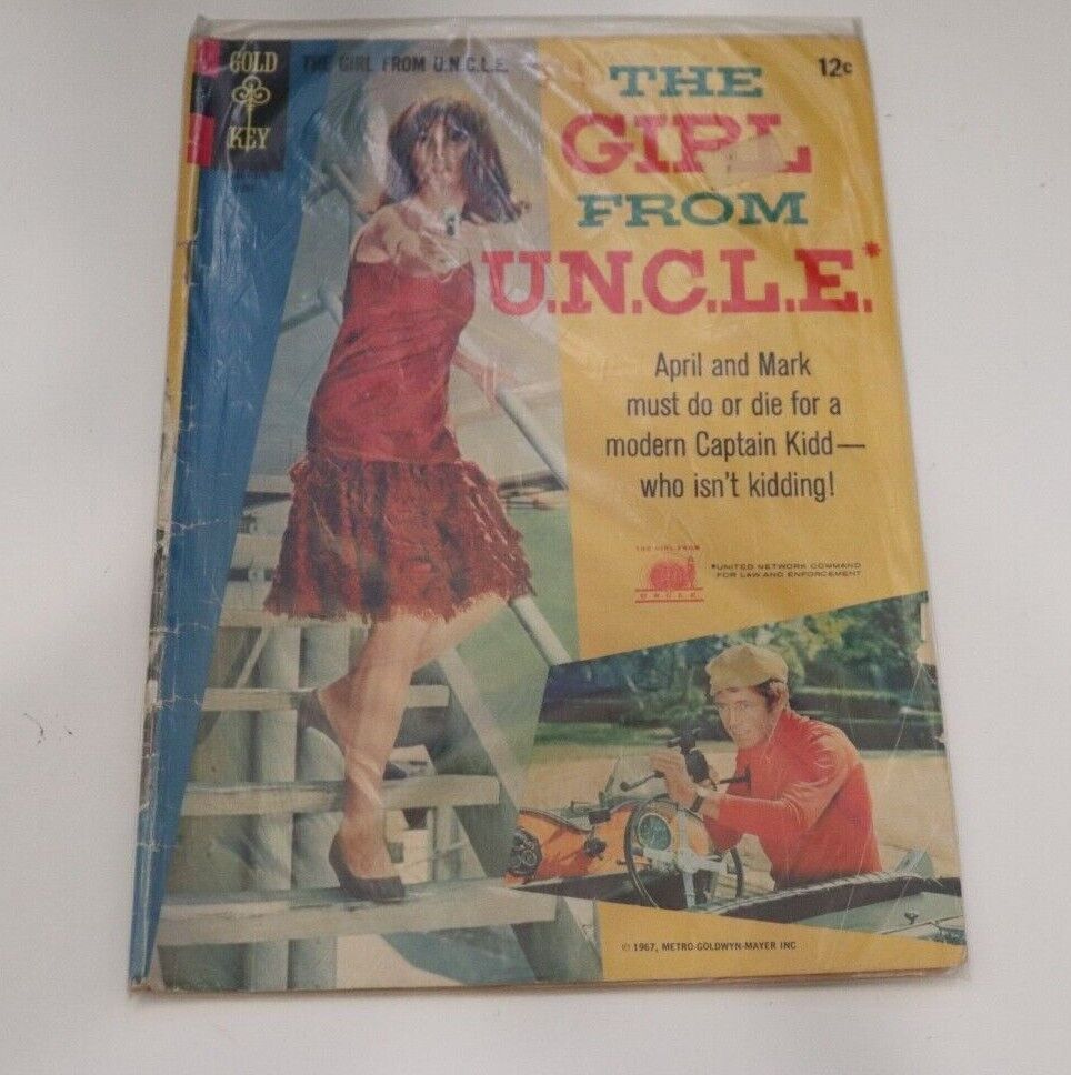 1967 Gold Key #3 Issue Comic The Girl From Uncle | Comic Books - Silver ...