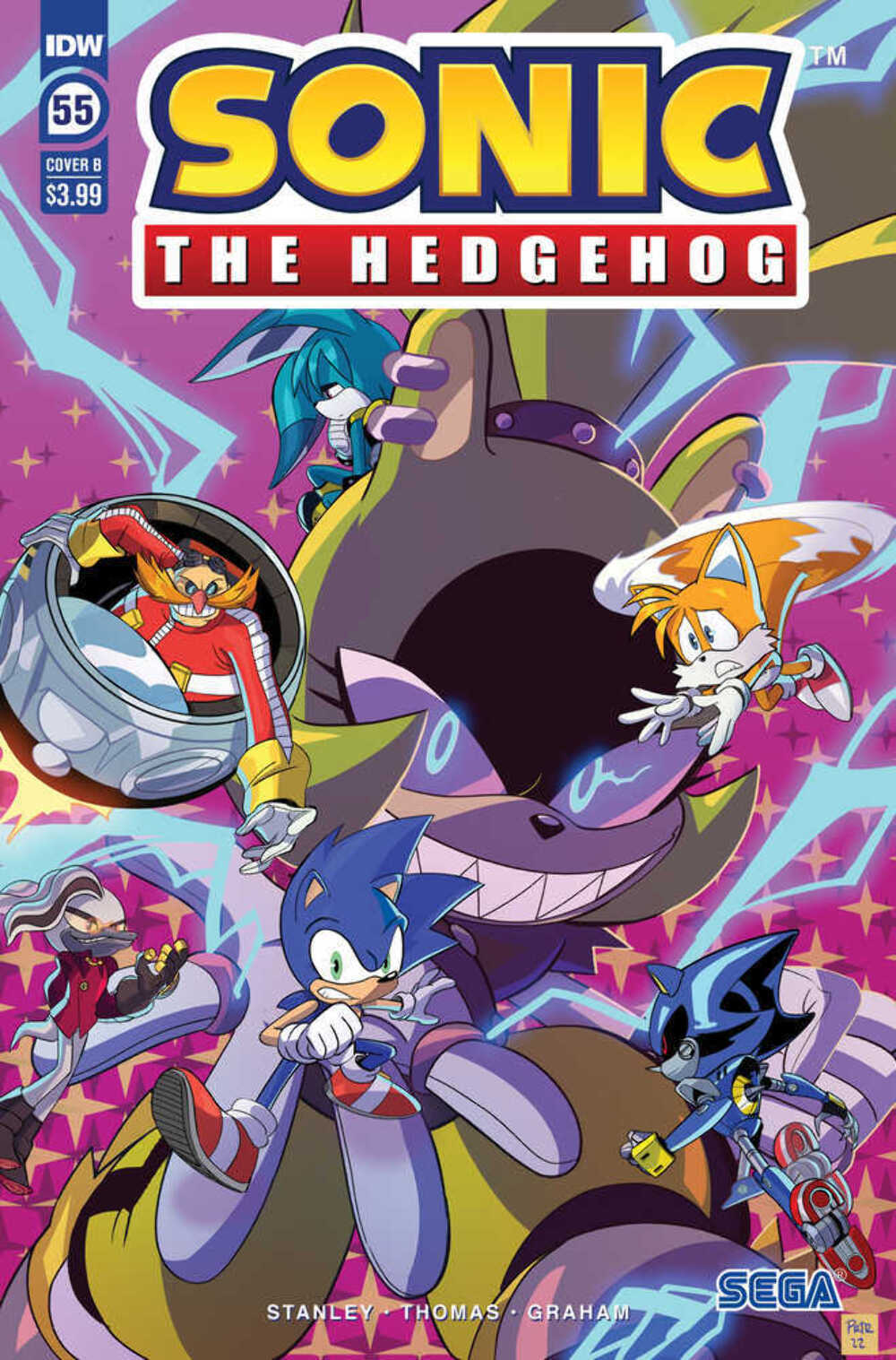 Sonic The Hedgehog #55 Cover B Tramontano | Comic Books - Modern Age ...