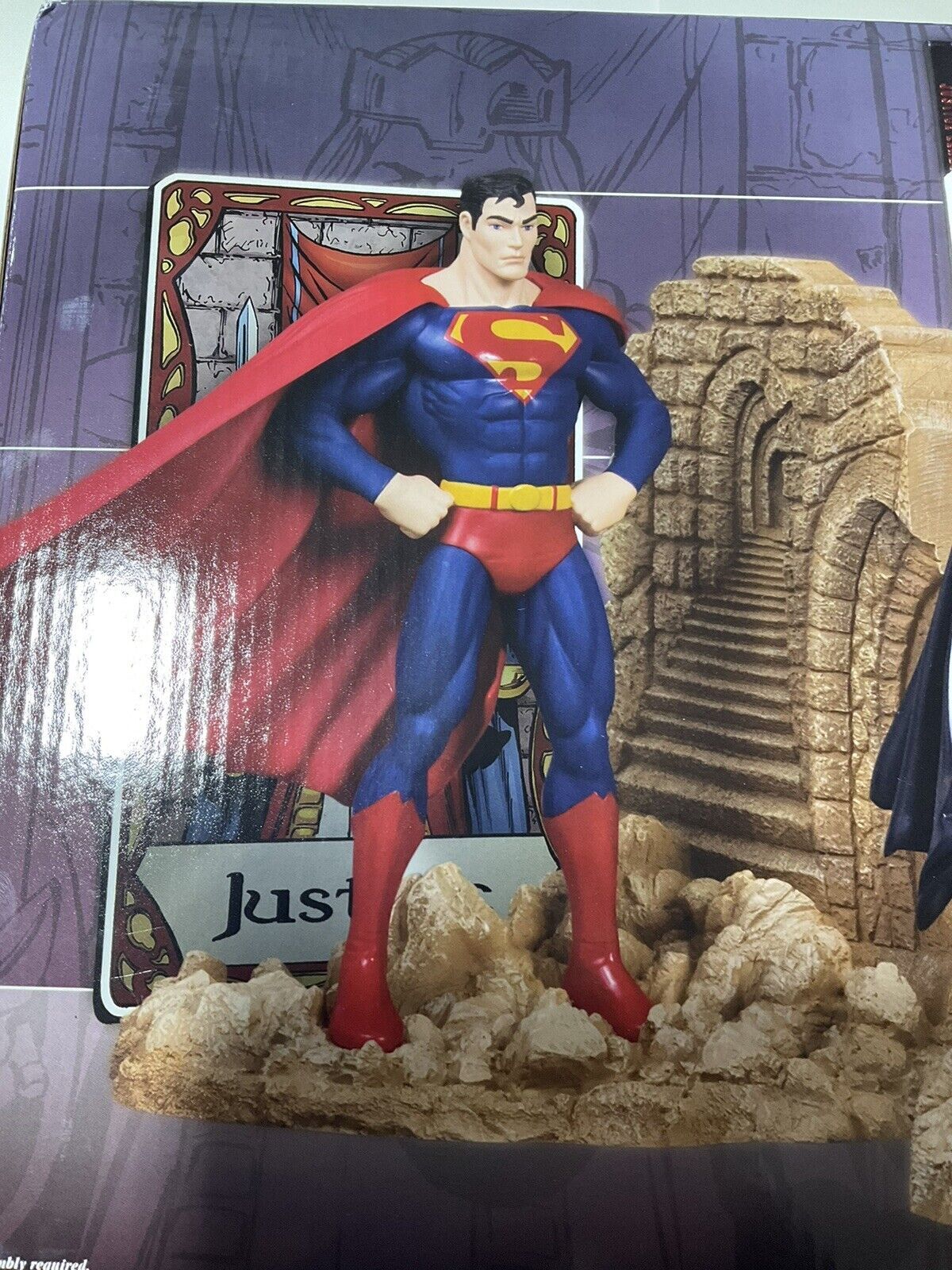 Trinity Bookends Batman Superman Wonder Woman Sealed in BOX 081/500 DC ...