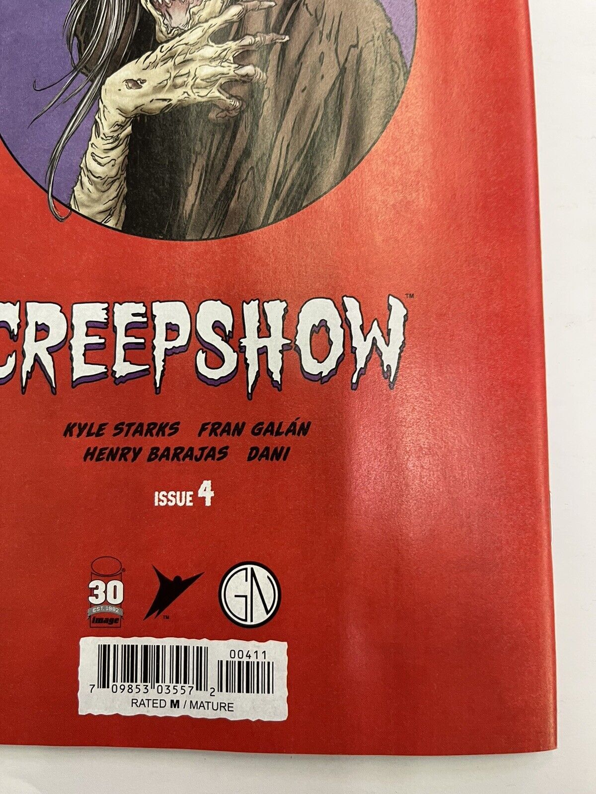 Creepshow #4 C 1:10 Kelly + CVR a NM SET of 2 Image Comics In-Hand ...
