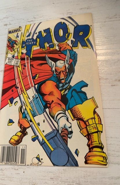 Thor #337 (1983)1st beta ray bill app | Comic Books - Bronze Age ...