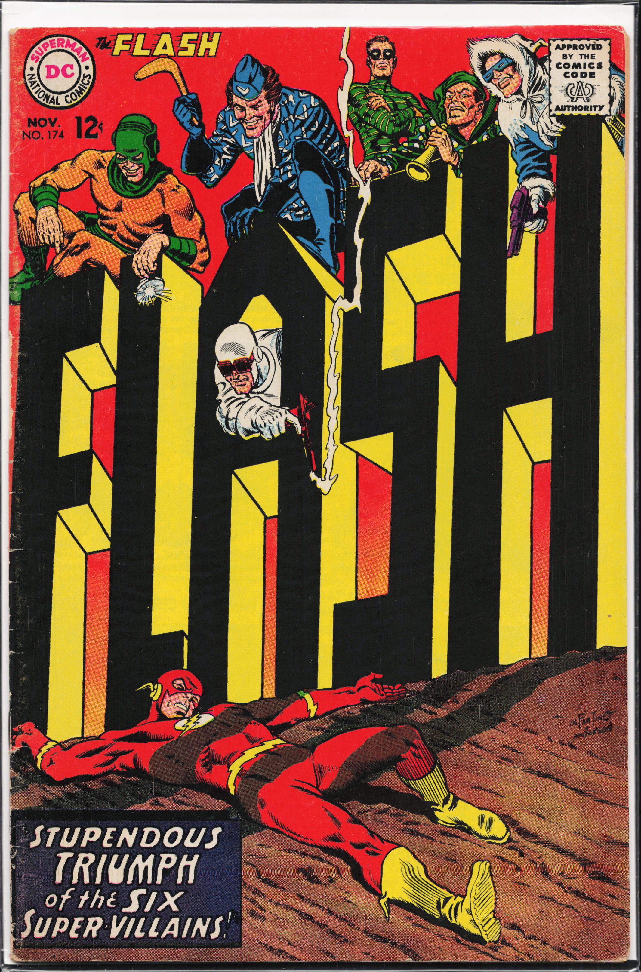 The Flash #174 (1967) The Flash | Comic Books - Silver Age, DC Comics ...