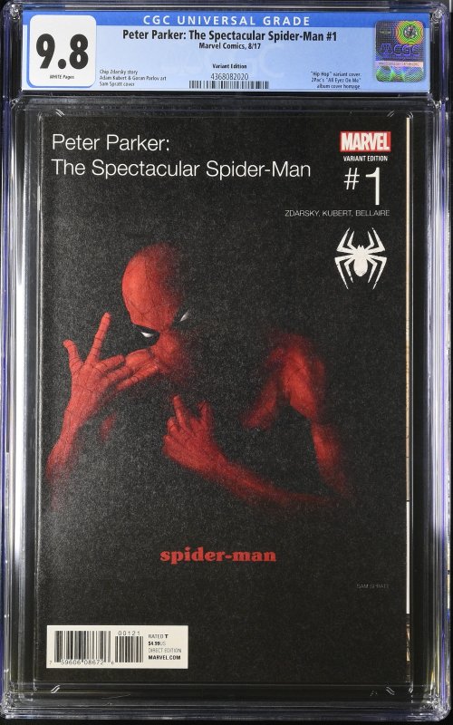 Peter Parker: The Spectacular Spider-Man #1 ~ 2Pac Hip Hop Variant ...