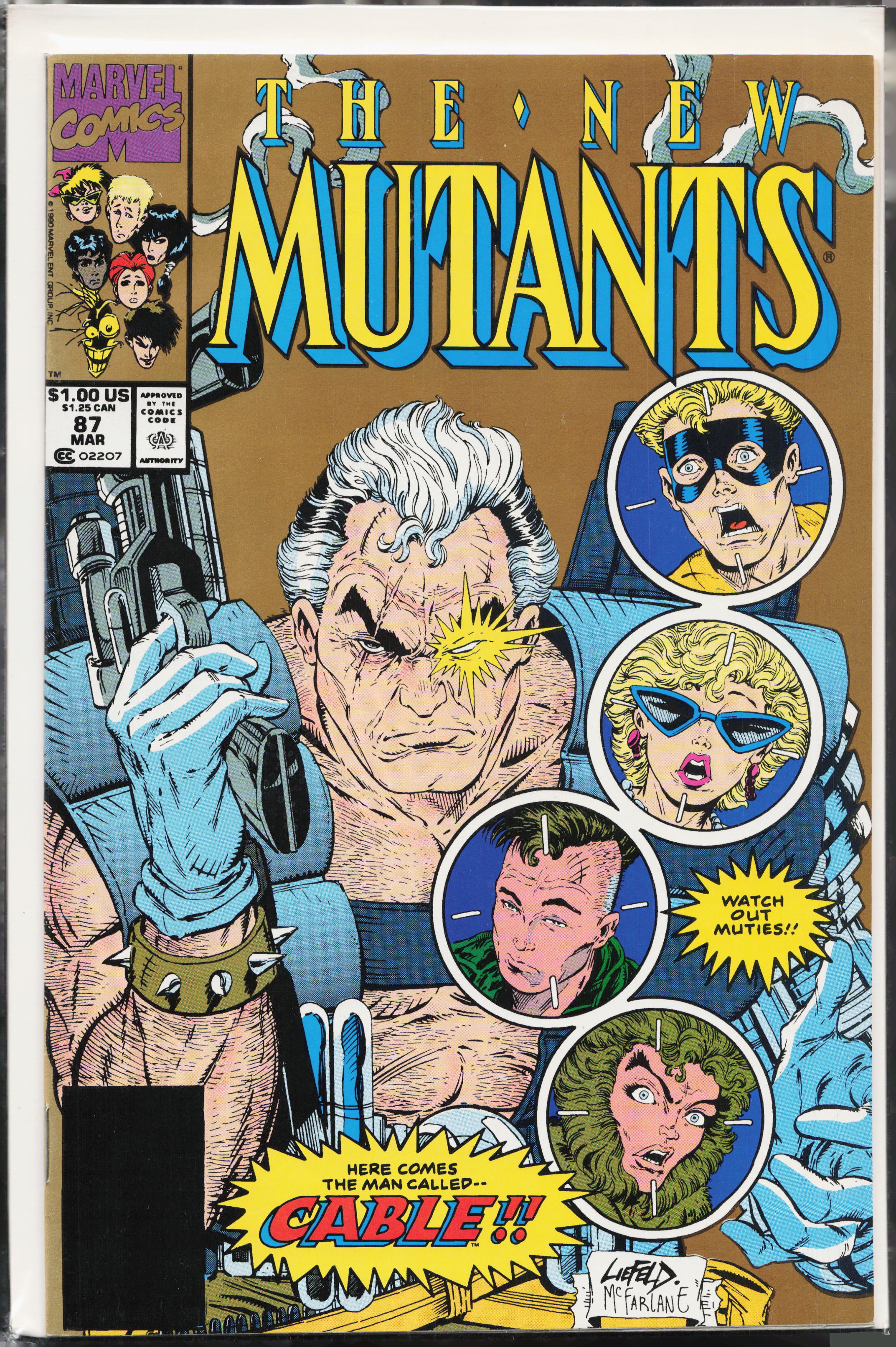 The New Mutants #87 (1990) New Mutants [Key Issue] | Comic Books ...