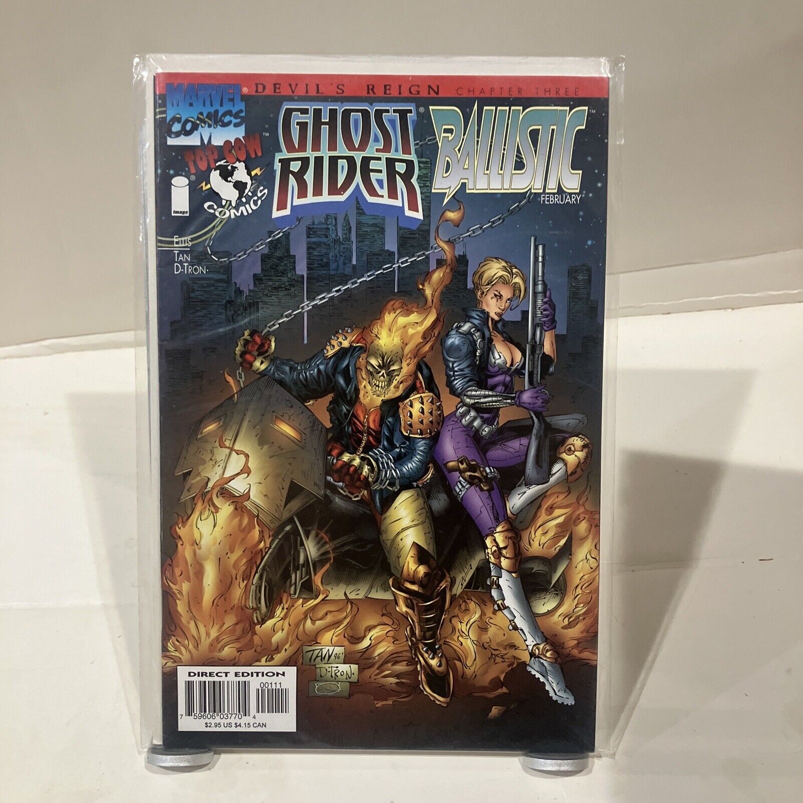 Devil's Reign Chapter 3 Ghost Rider Ballistic Marvel Top Cow Image ...