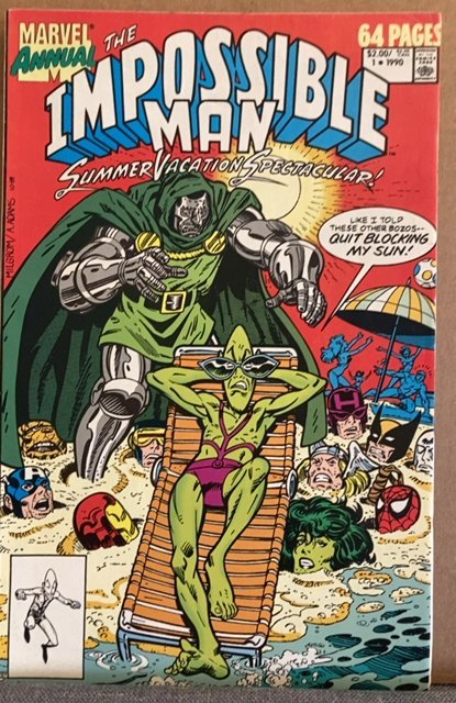 The Impossible Man Summer Vacation Spectacular #1 (1990) | Comic Books ...