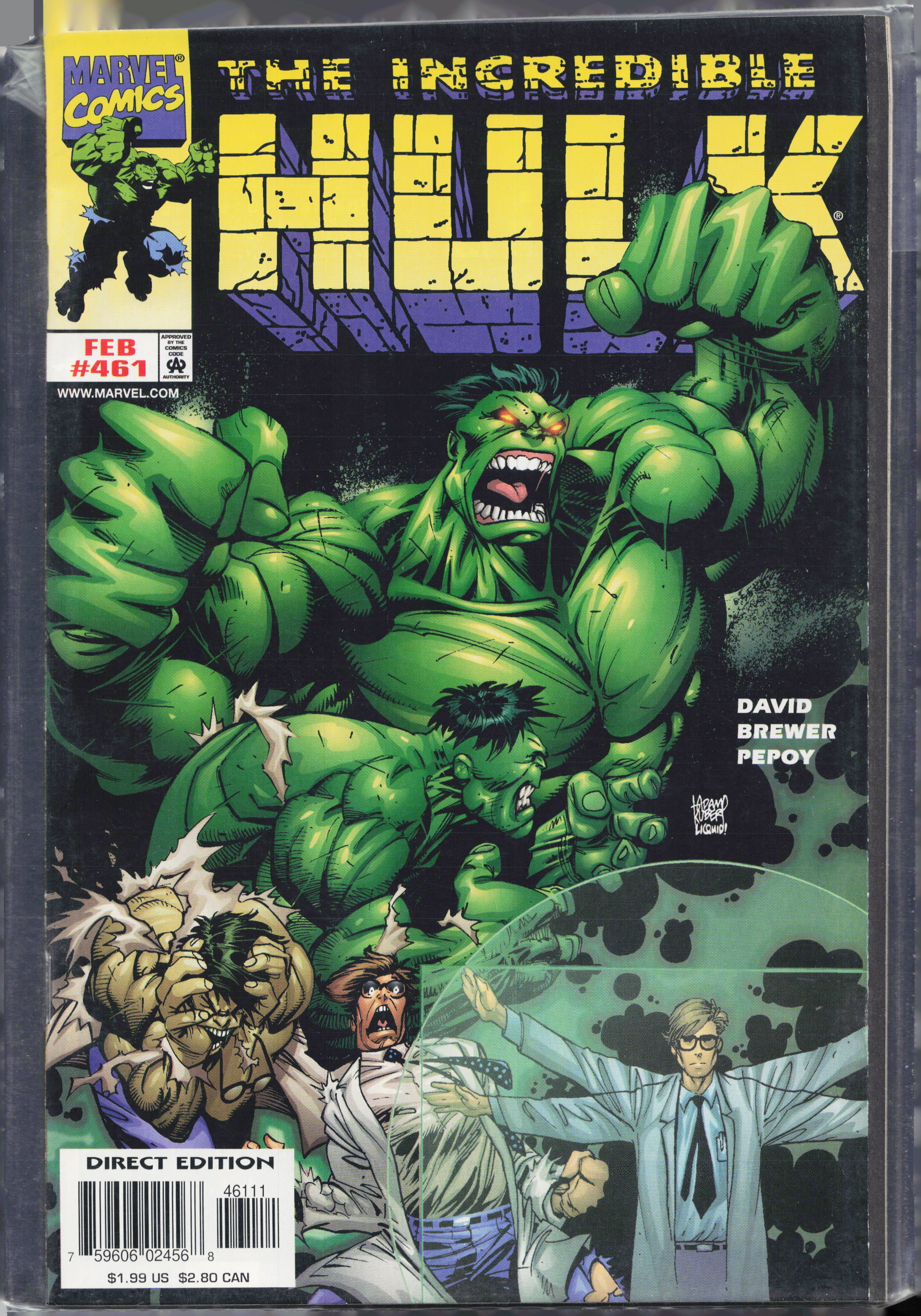 The Incredible Hulk #461 (1998) Hulk | Comic Books - Modern Age, Marvel ...