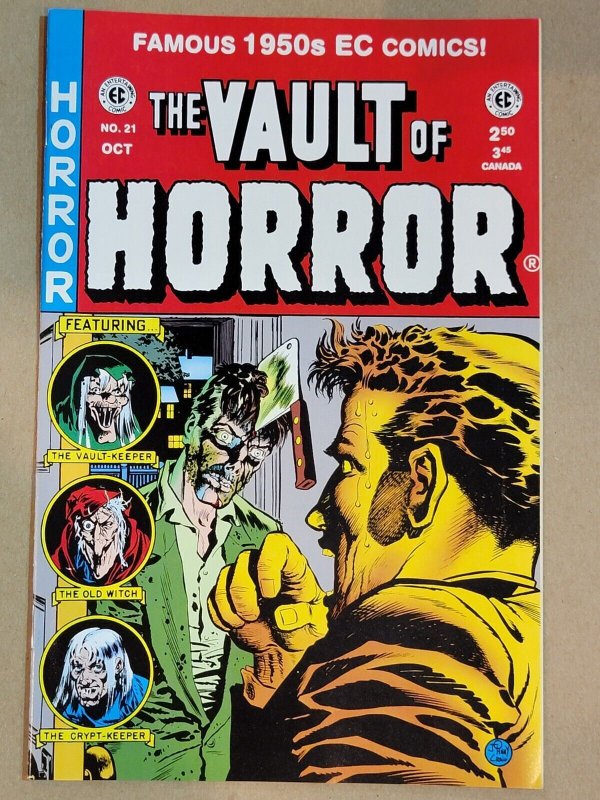 The Vault of Horror #21 Comic Book 90s - EC Comics Gemstone RARE! 50's ...