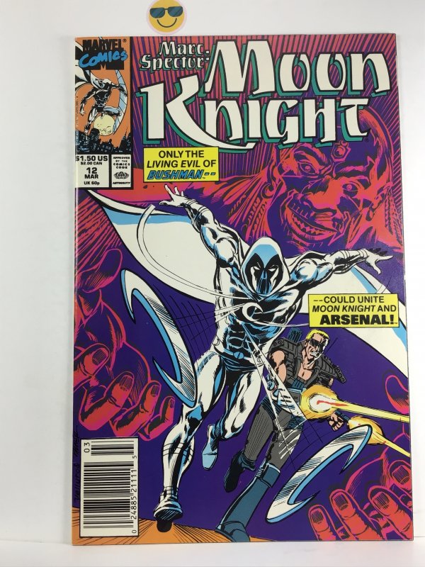 Marc Spector: Moon Knight #12 (1990)NM Bushman | Comic Books - Copper ...