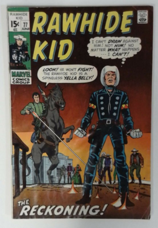 Rawhide Kid #77 Marvel Comic 1971 Bronze Age VG Western Cowboy Comics ...